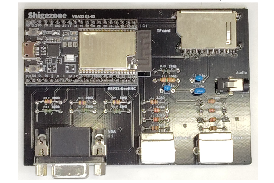 レトロOSが動く『FabGL』ボード(Shigezoneオリジナル) | 【特設サイト】東京ラジオデパート・Shigezone(T9010003031280)